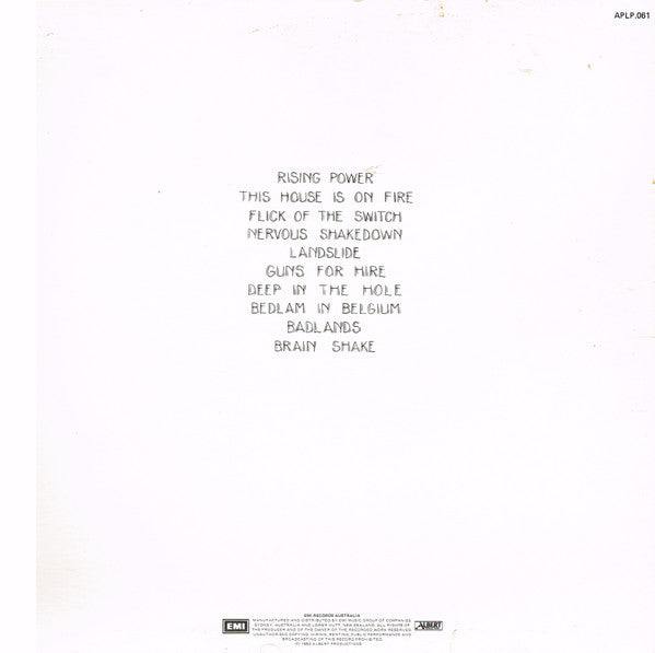 Buy AC/DC : Flick Of The Switch (LP, Album) Online for a great price ...