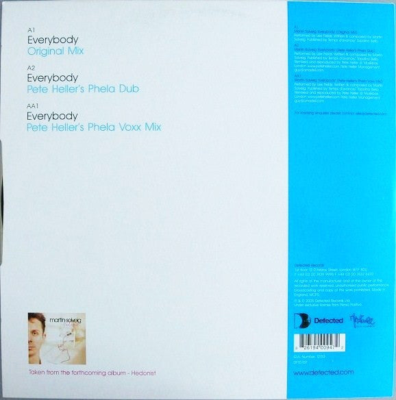Buy Martin Solveig : Everybody (12") Online for a great price ...
