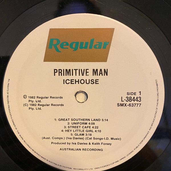 Buy Icehouse : Primitive Man (LP, Album, RE) Online for a great price ...