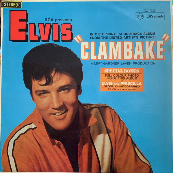 Buy Elvis* : Clambake (LP, Album) Online for a great price ...