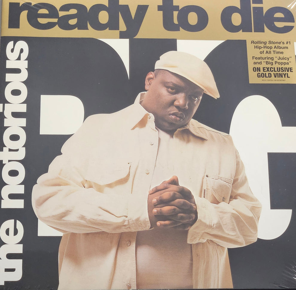 NOTORIOUS B.I.G. 'Ready To Die' GOLD Vinyl 2LP Biggie Gatefold ...