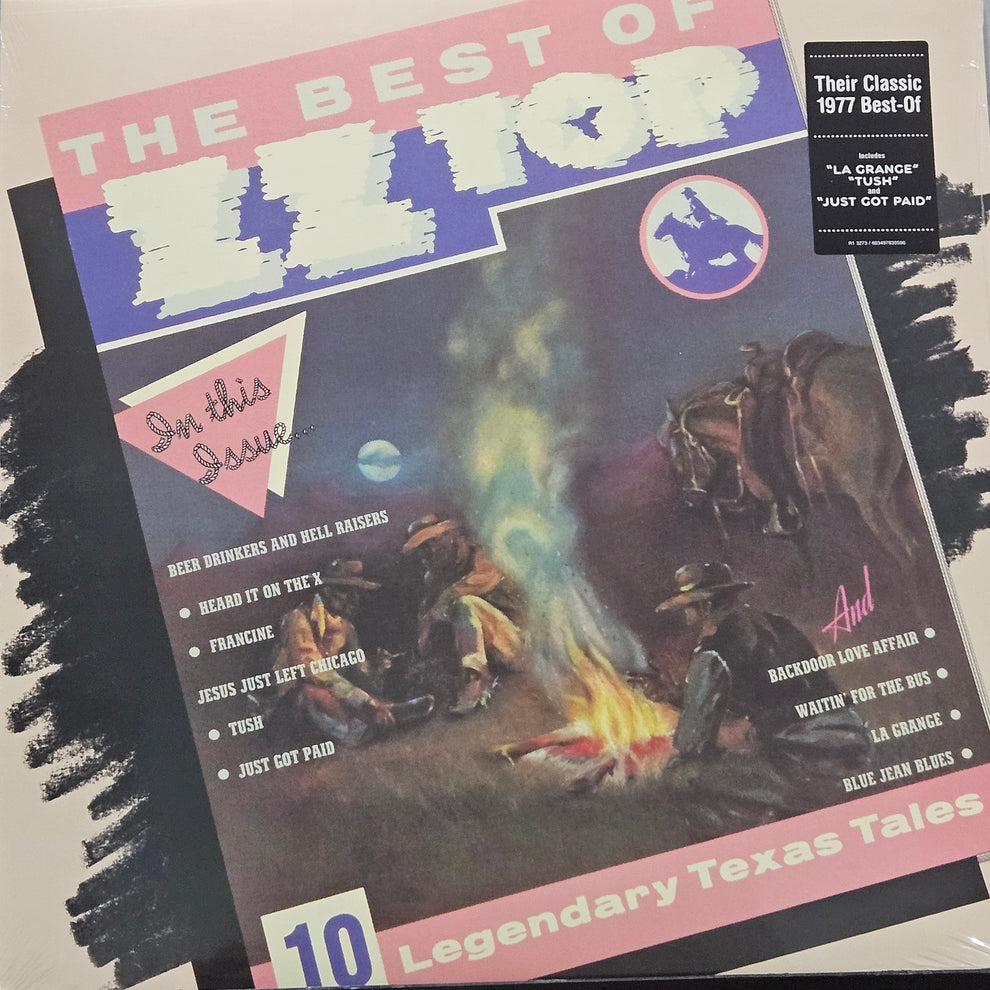 ZZ- TOP- BEST OF ZZ TOP VINYL – Harbourside Records